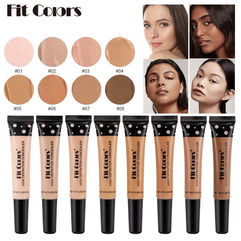 Fit Colors 8 Colors Tube Concealer Concealer Concealer Nourishing ...