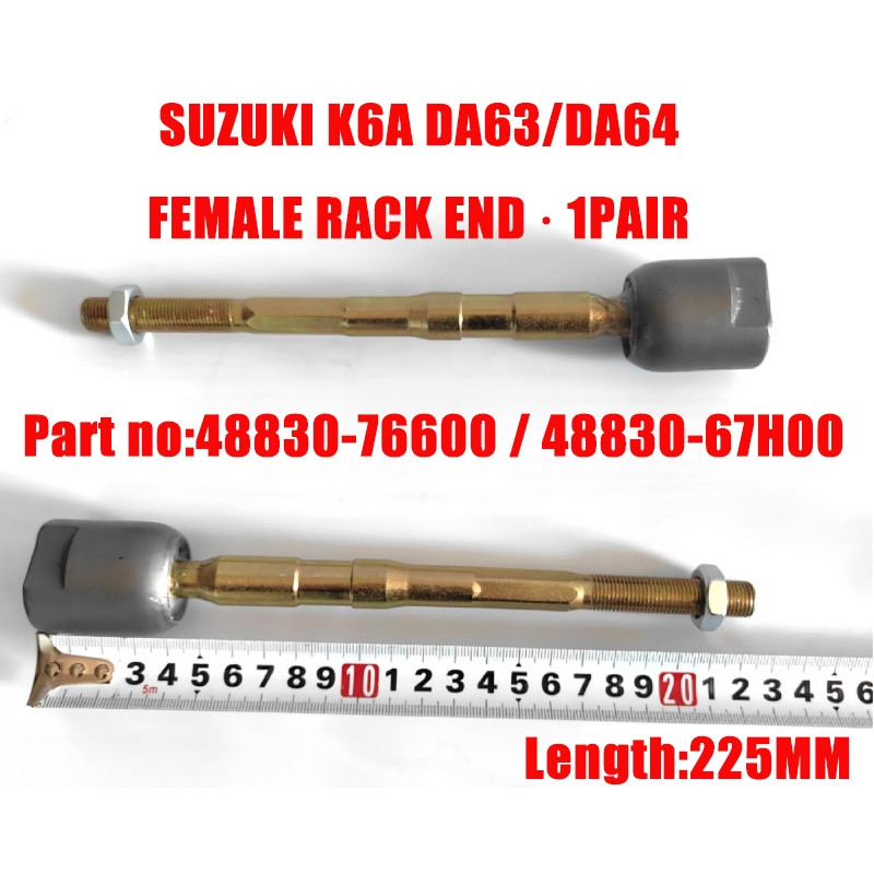 (2pcs)Rack End Suzuki K6A DA63/DA64 (Female rack end) | Shopee Philippines