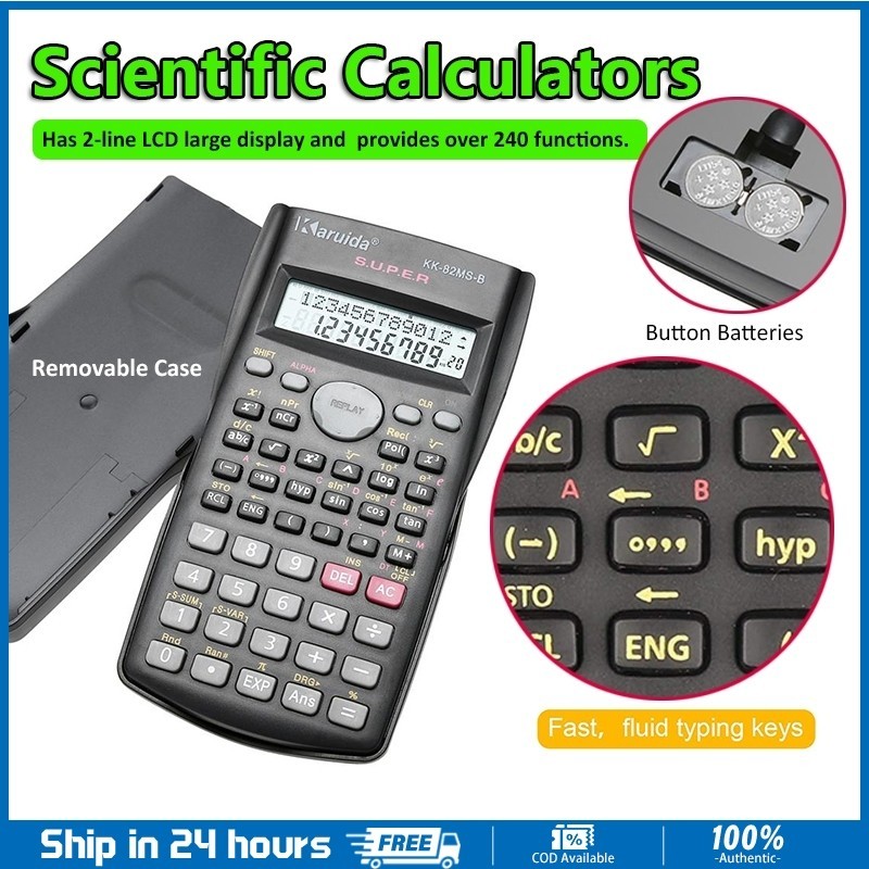 Scientific Calculator Portable Student Office School Supplies ...