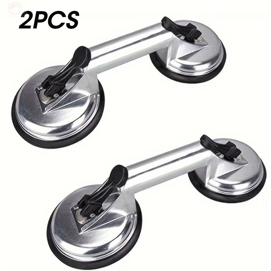 ST Heavy Duty Aluminum Double Handle Suction Cup Plate Professional ...