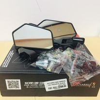 MUTARRU SIDE MIRROR CNC PRISMATIC H3473-41 BLACK | Shopee Philippines