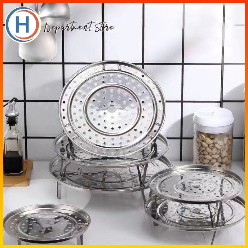 HEKKAW Steamer frame steamer tray steamer plate round Household ...