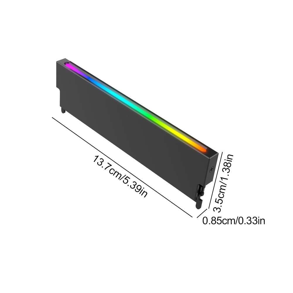 [bigbag.ph] Desktop Computer RAM Heatsink 5V 3PIN ARGB Sync DDR3 DDR4 ...