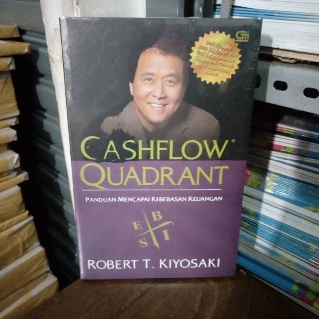 The Cashflow Quadrant Book - Robert T. Kiyosaki [NOVEL PESONA] | Shopee ...