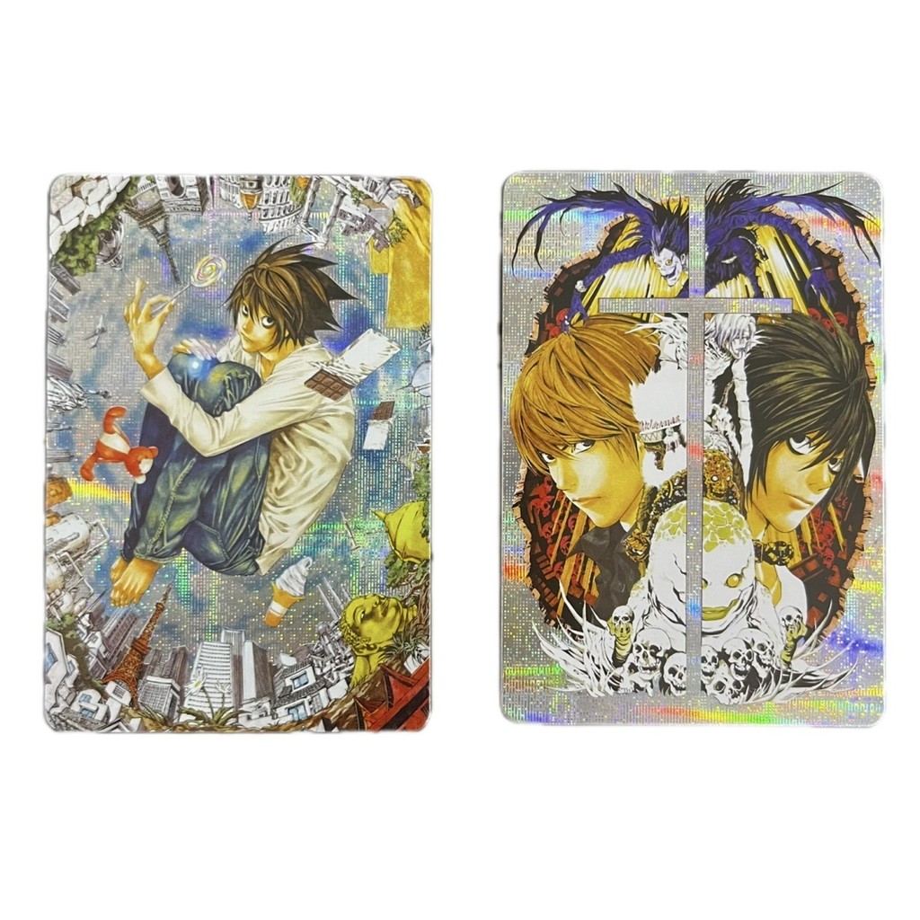 Death Note Flash Card Set 9 Anime Merchandise Death Note Character ...