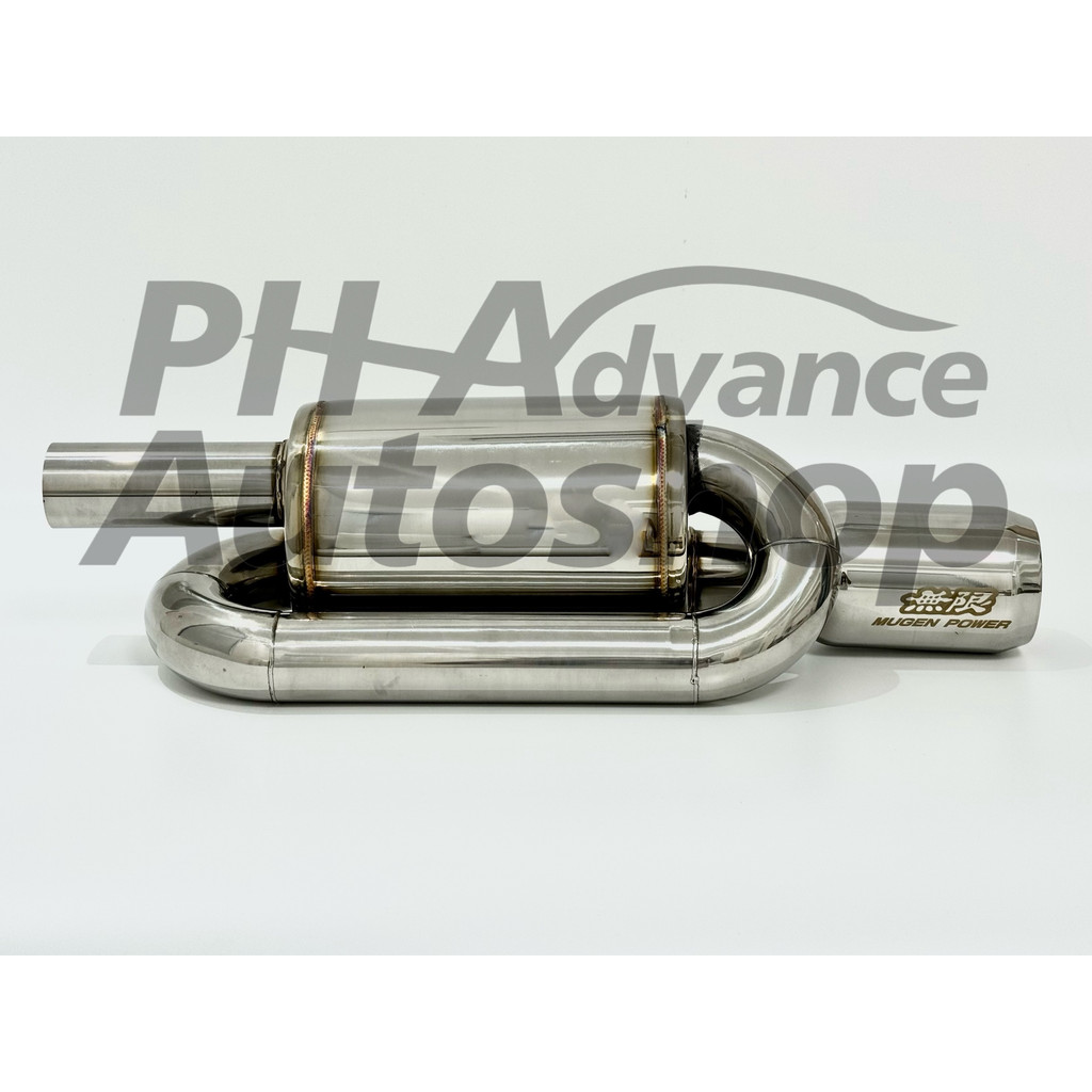 MUGEN Twin Loop Muffler / Twin Loop Exhaust MUGEN | Shopee Philippines