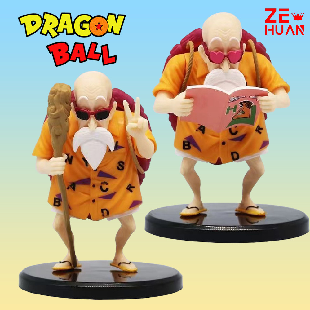 10cm Dragon Ball Z Anime Figure Master Roshi Kame Sennin PVC Collection ...