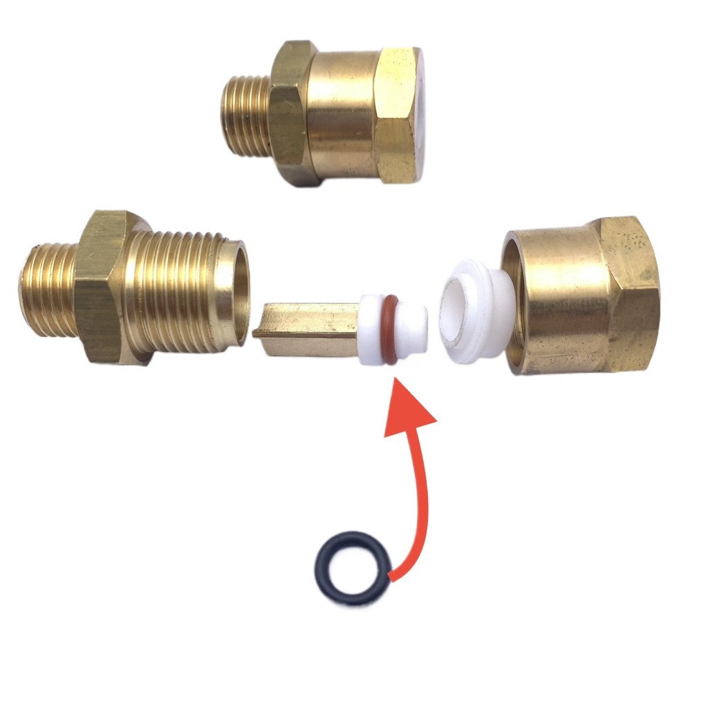Semi-automatic coffee machine boiler pressure relief valve sealing ring ...