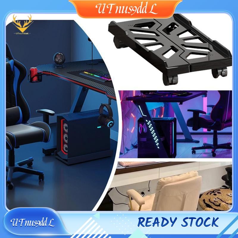 [UTnus9ddL] Computer Tower Stand Adjustable Mobile CPU Stand CPU Holder ...