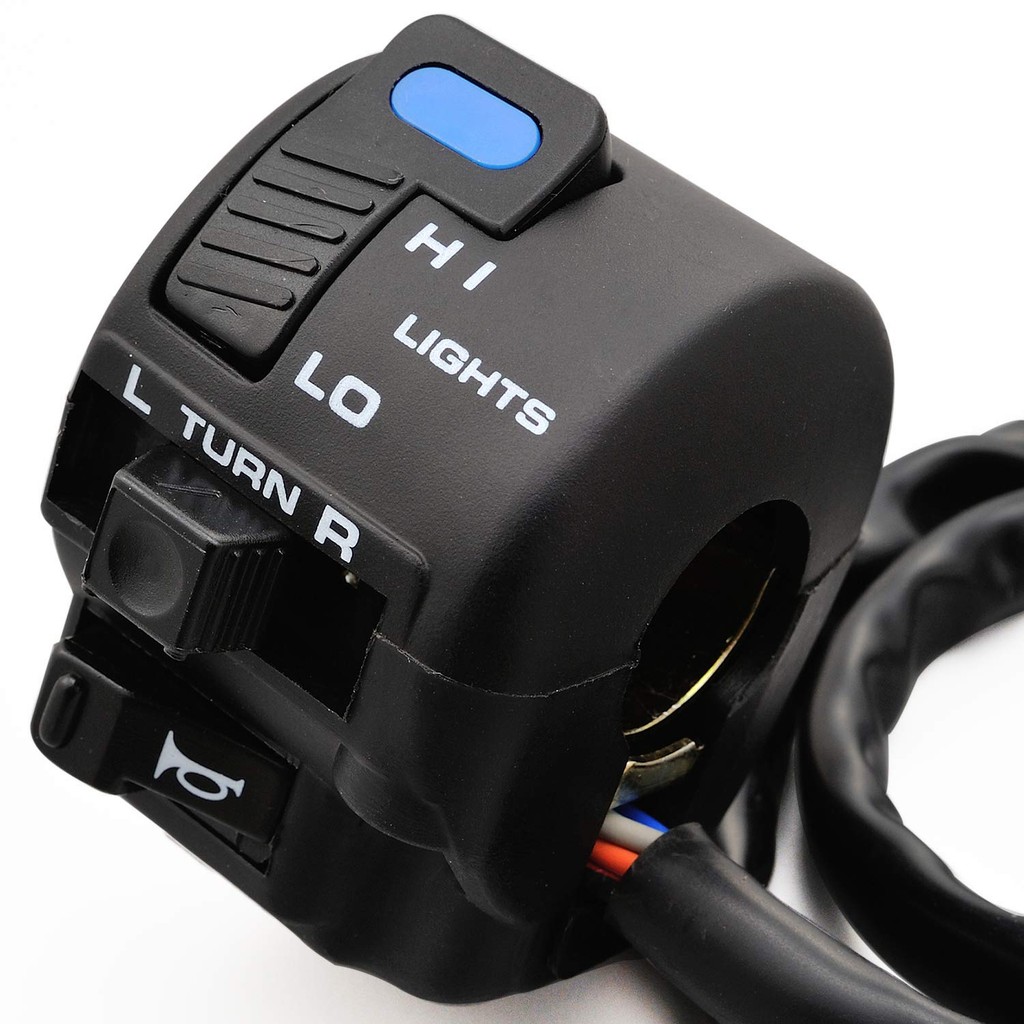 Daytona Motorcycle Switch Universal Collective Switch 2 Left Side Push ...