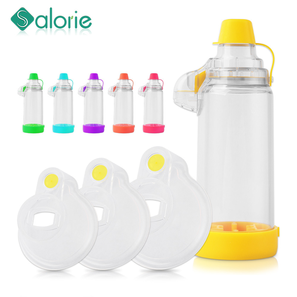 SALORIE Portable Pediatric Asthma Inhaler Spacer Inhaler MDI Spacer ...