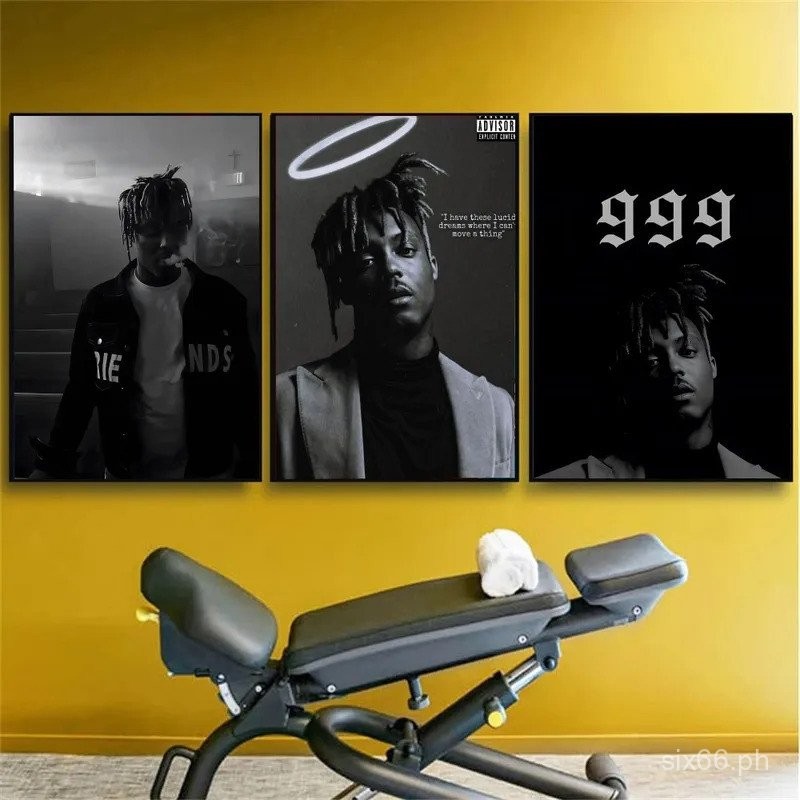 hip-hop Juice WRLD Poster No Framed Poster Kraft Club Bar Paper Vintage ...