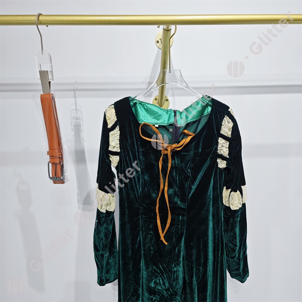 Disney Merida Princess Costume for Adult Women Fancy Brave Merida Dark ...