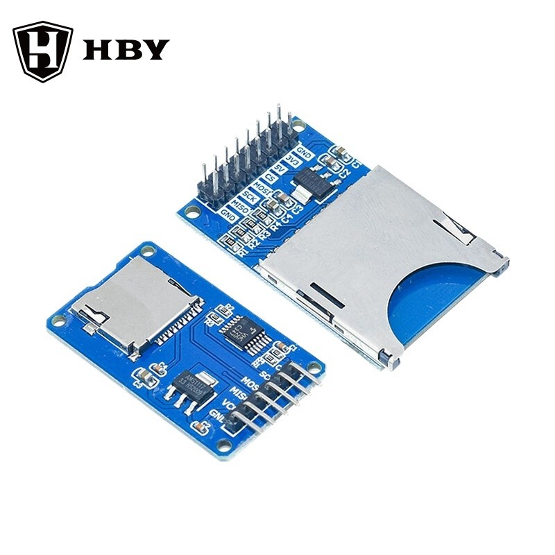 Micro SD Storage Expansion Board Micro SD TF Card Memory Shield Module SPI For Arduino Promotion ...