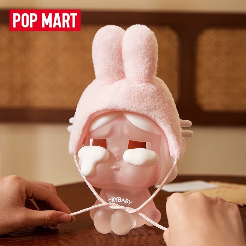 POPMART Crybaby CRYBABY Tears Factory Series Plush Straw Cup Crying ...