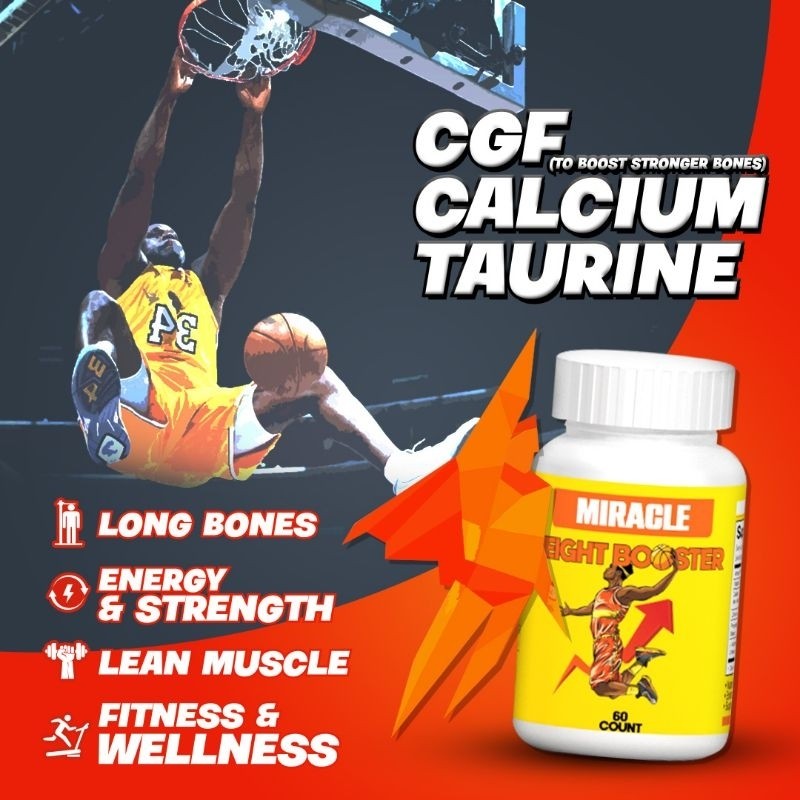 Miracle Height Booster Made in USA Trusted Effective | Shopee Philippines