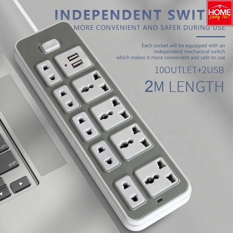 HL NO.1 Heavy MultiFunction Socket Plug Universal Socket Power Strip ...