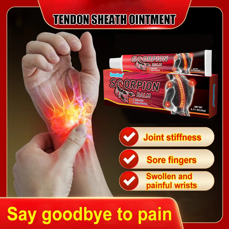 Scorpion Balm Cream Gout Ointment Joint Pain Reliever Cream ...