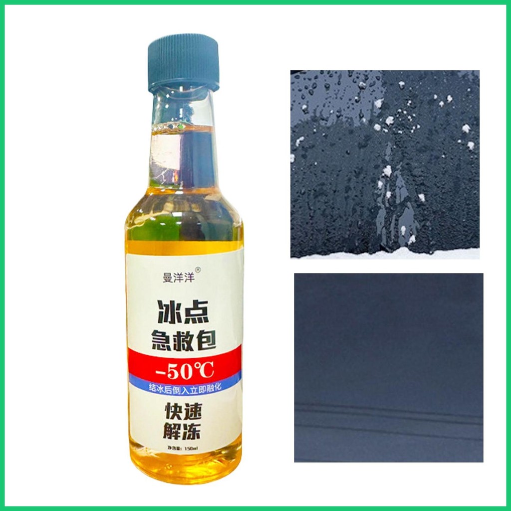 Ice Melter 150ml Driveway Deicer Liquid Snow Removal Fast Acting ...
