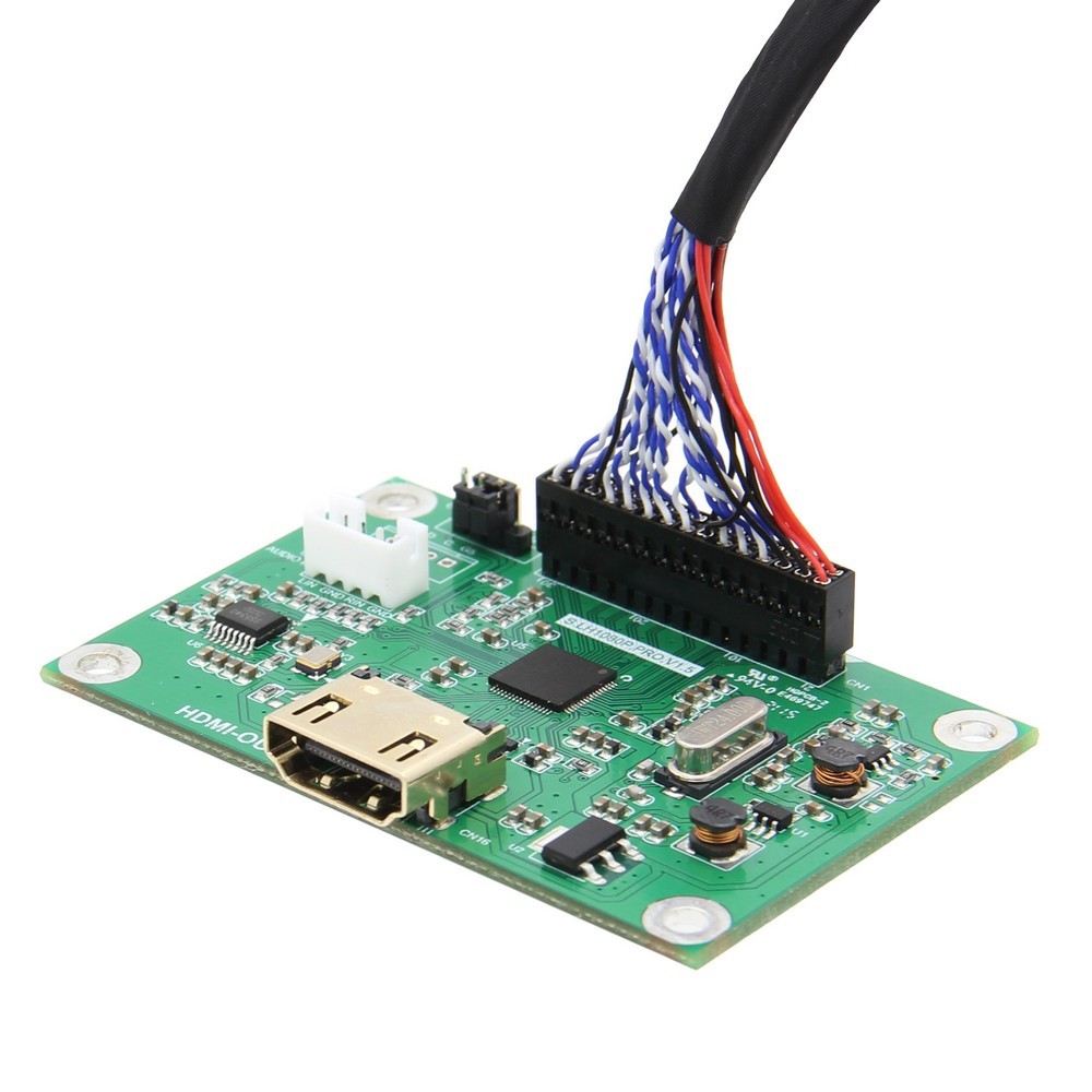 NEW LVDS Driver Board / LVDS to HDMI-compatible Adapter Converter ...