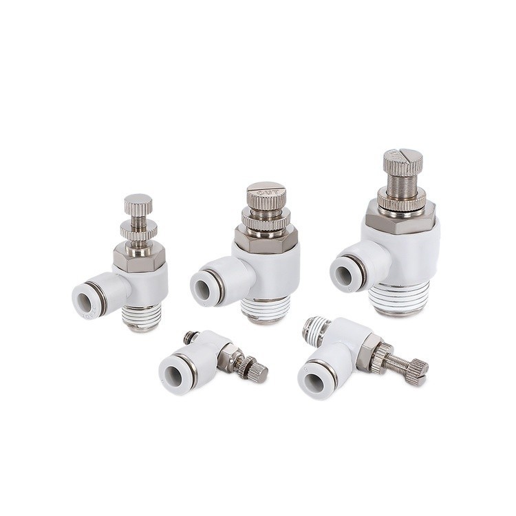 Throttle valve SA pneumatic speed control joint adjustable intake and exhaust SL air pipe ...