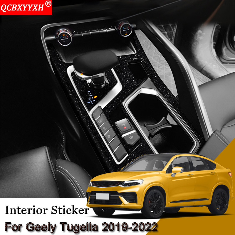 Car Interior Sticker Fit For Geely Tugella 2019-2022 Center Console ...