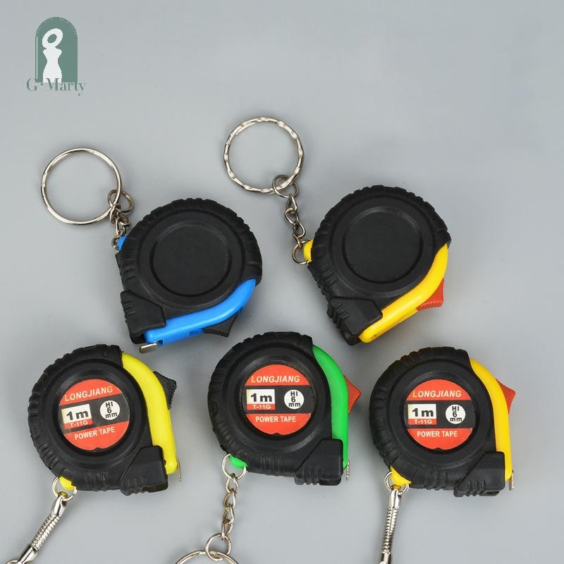 GMARTY Mini Power Tape Measure Keychain Universal Pull Ruler Metric ...