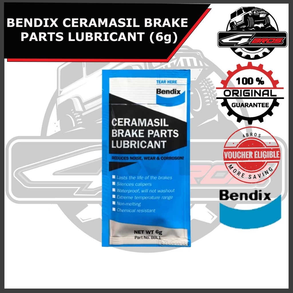 BENDIX CERAMASIL BRAKE PARTS LUBRICANT (6g) | Shopee Philippines