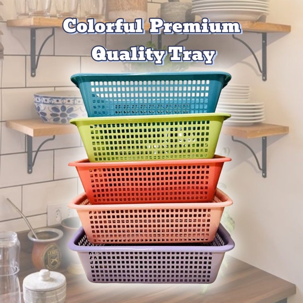 Colorful Premium Quality Tray Decorative Organizers Storage Basket COD ...