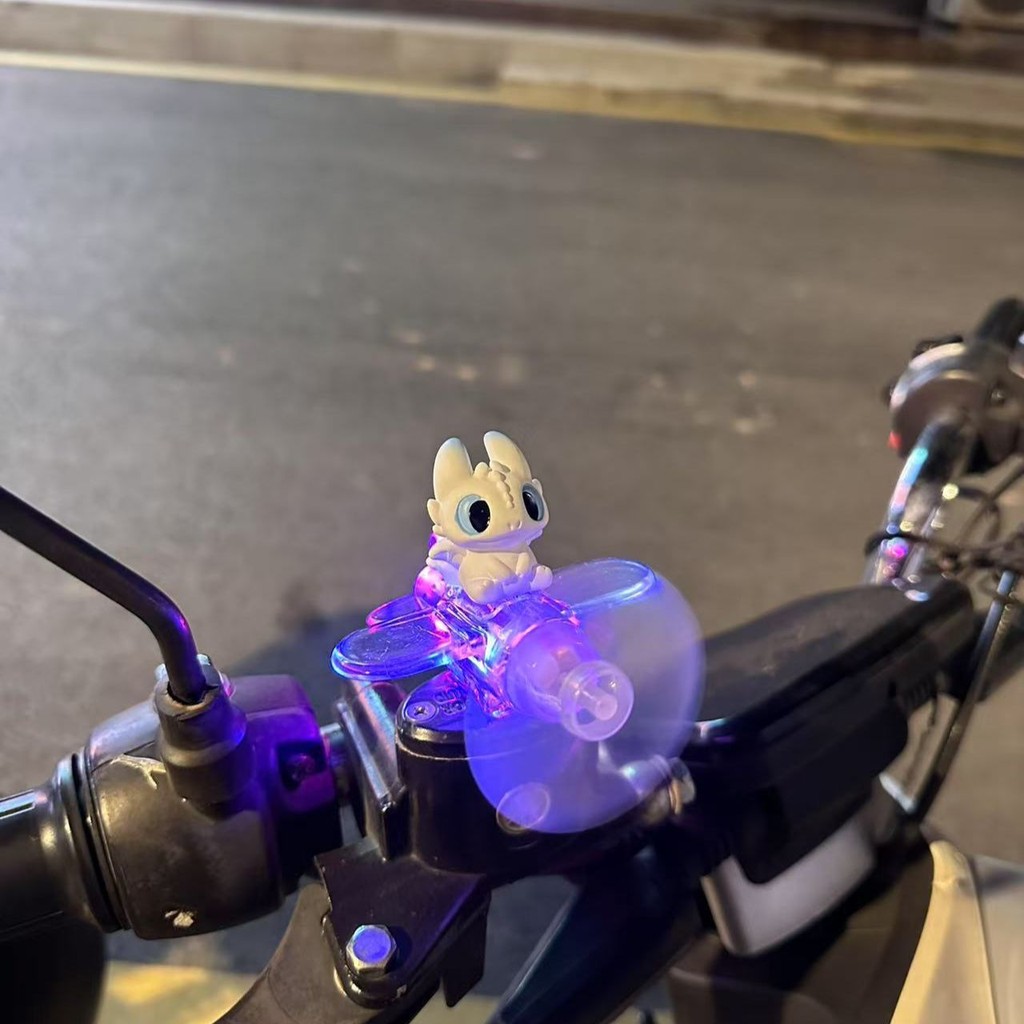 Wind Power Light Up Anime Figure Universal Car Decor For Electric ...