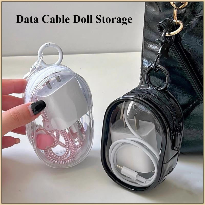 Mini Doll Bag Portable Data Cable Doll Storage Doll Accessories Acrylic ...