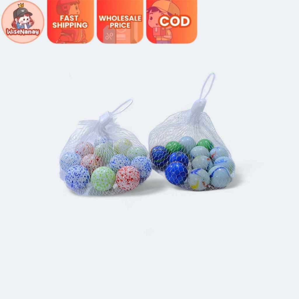 WiseNanay Large Marble Jolen Assorted Holen 12pieces | Shopee Philippines