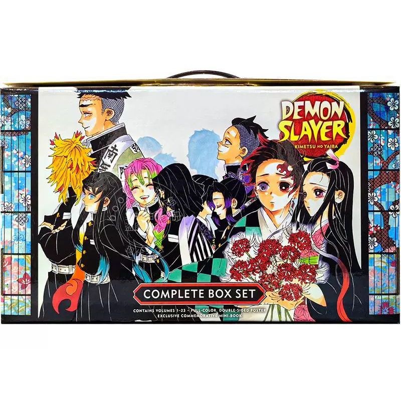 (23books) DEMON SLAYER comic complete box set book | Shopee Philippines
