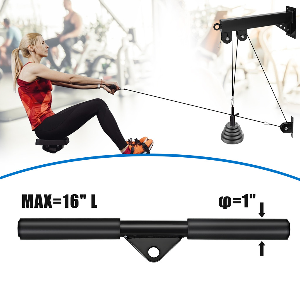 ⭐️Local Delivery⭐️ Dual Pulley Cable Machine For Home Gym - LAT Pull ...