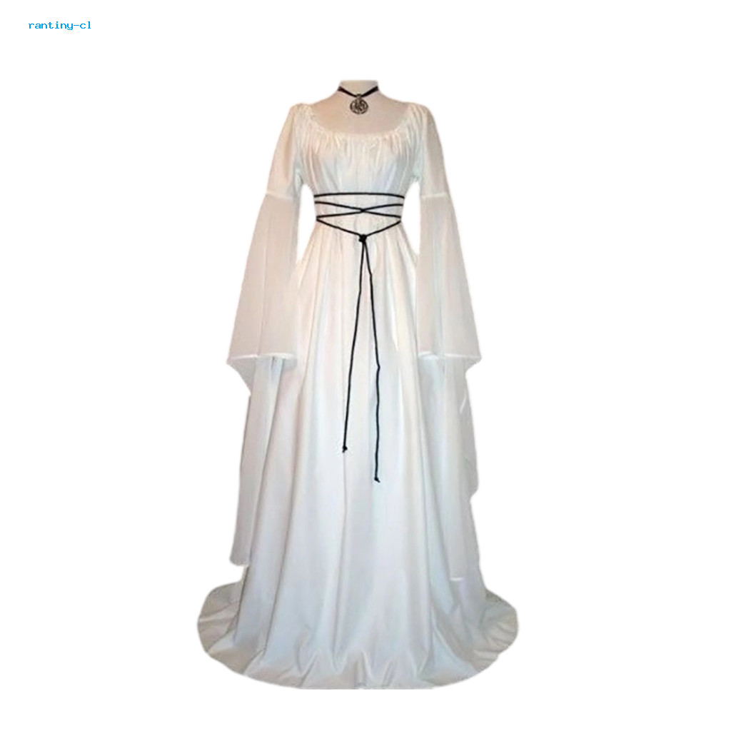 rantiny Lightweight Gothic Costume Women Gothic Dress Victorian Gothic ...