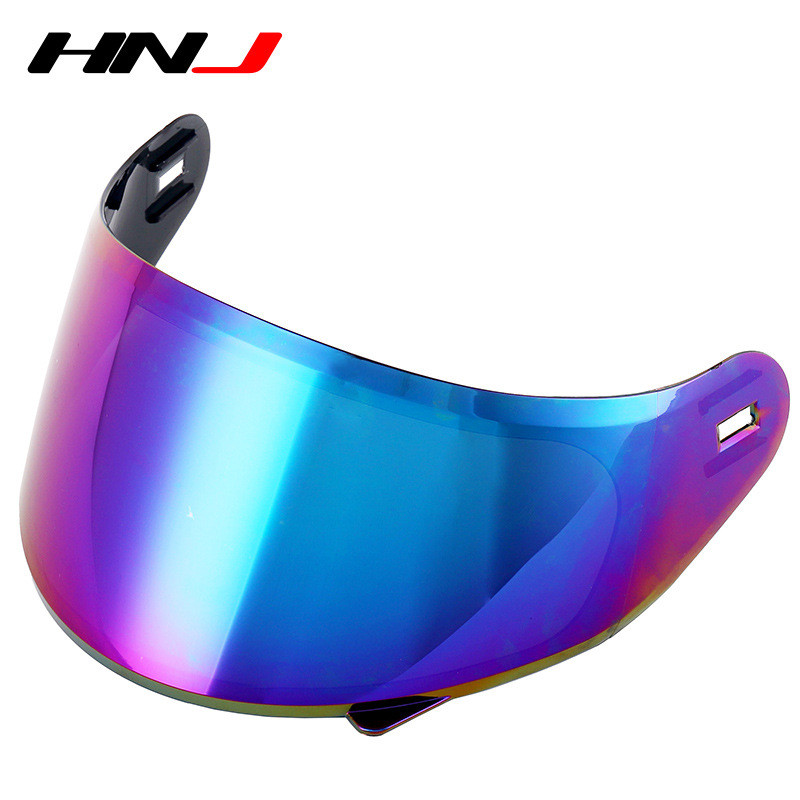 HNJ Helmet Lens Manufacturer Direct Sale Full Helmet Lens Iridescent ...