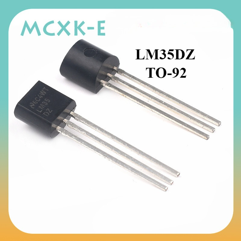 100% Original LM35DZ TO-92 LM35 TO92 LM35D Precision Centigrade Temperature Sensor | Shopee ...