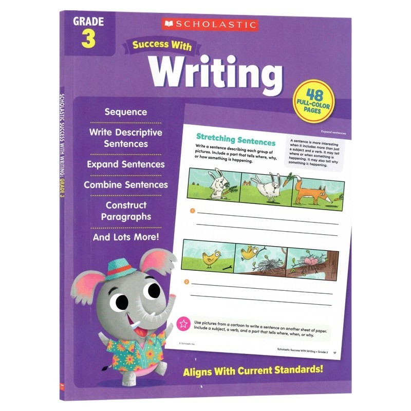 Learning Music Success Series Third Grade Writing Workbook English ...