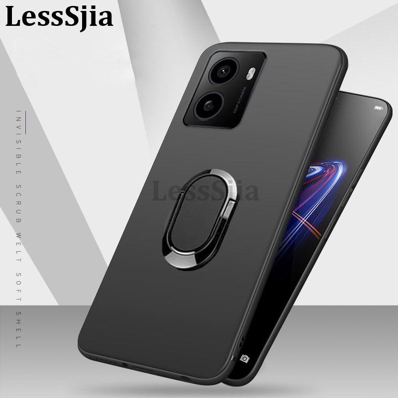 Phone Cover Nokia HMD Pulse Pro Magnetic Ring Anti Fall Protection Lens ...