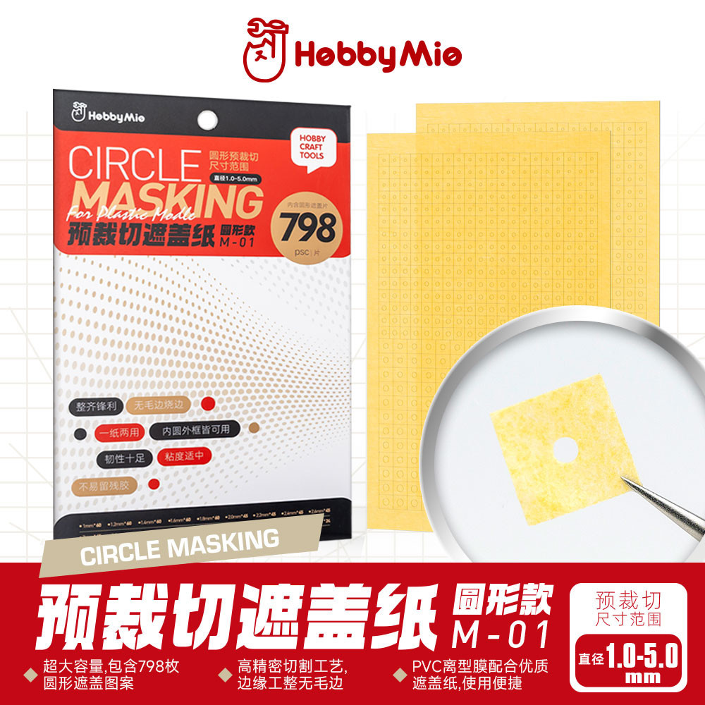 Hobby Mio M-01 Circle Masking Sticker | Shopee Philippines
