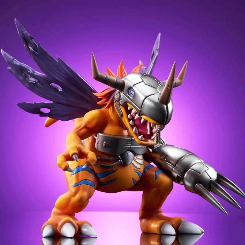 18cm Anime Digimon Adventure Metal Greymon Action Figure | Shopee ...