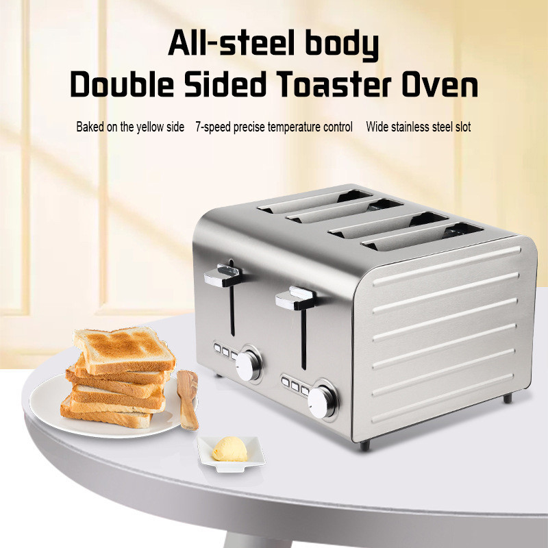 Yo-Fun Toast toaster commercial Pop Up Bread Toaster 4 Slice Signature ...