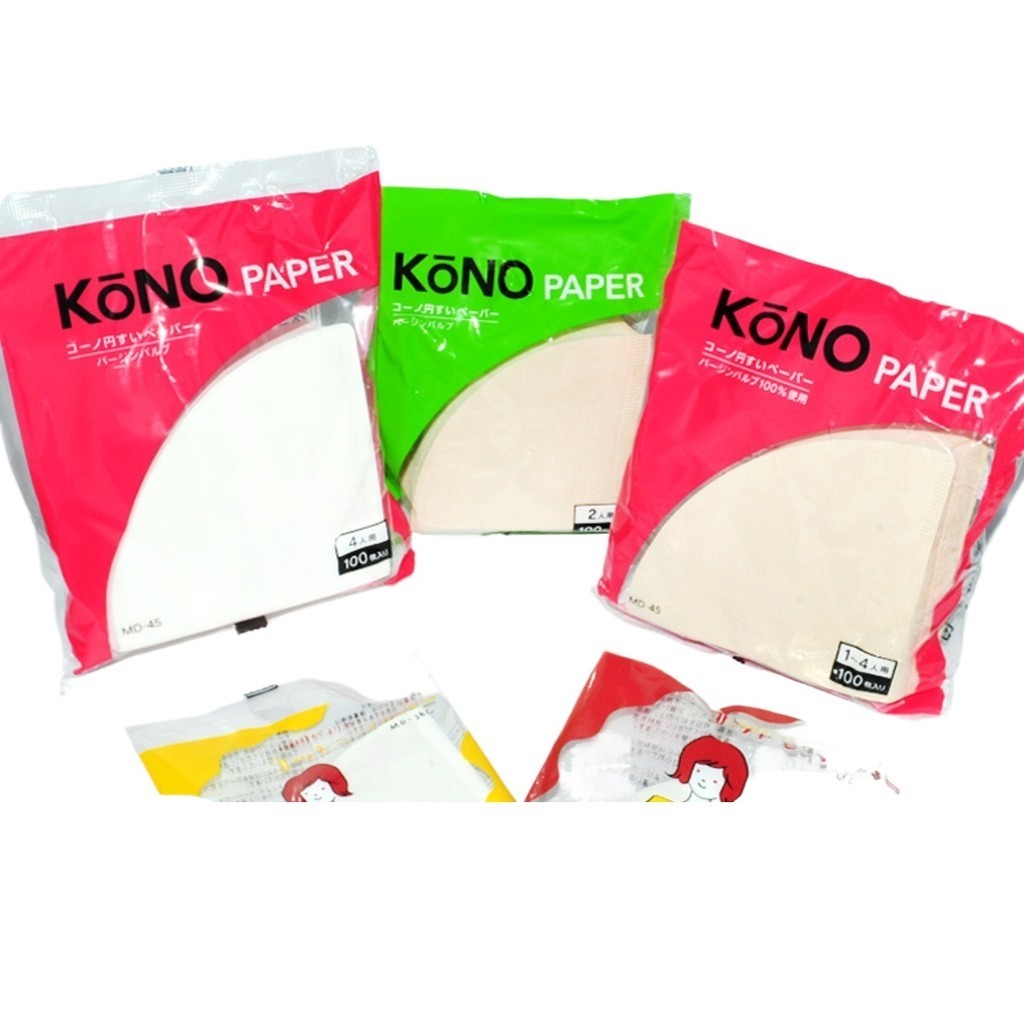 Japan imported KONONONO coffee filter paper drip filter paper log ...