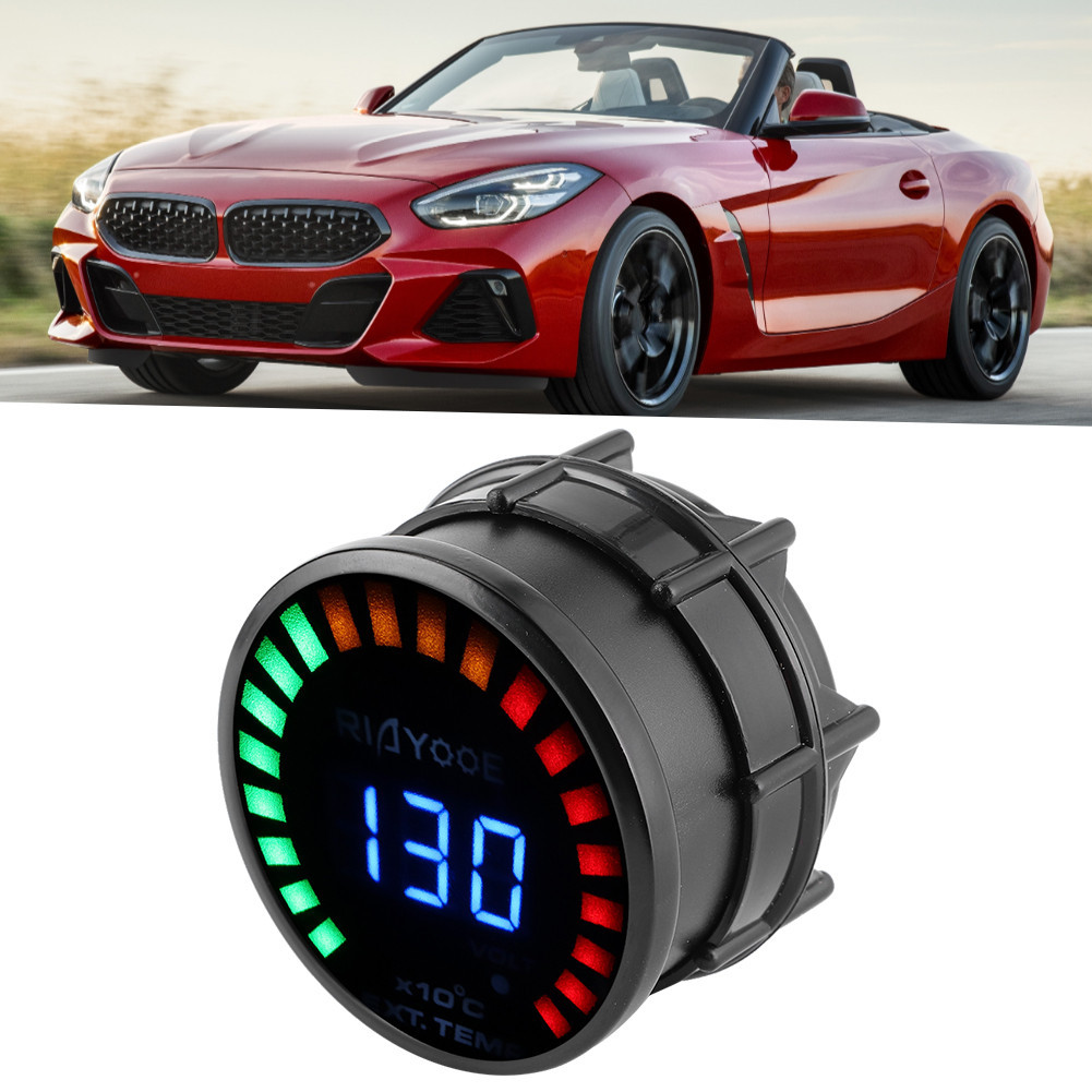 Gugushop 2in 52mm Exhaust Gas Temp Gauge LED EGT Digital Meter for ...