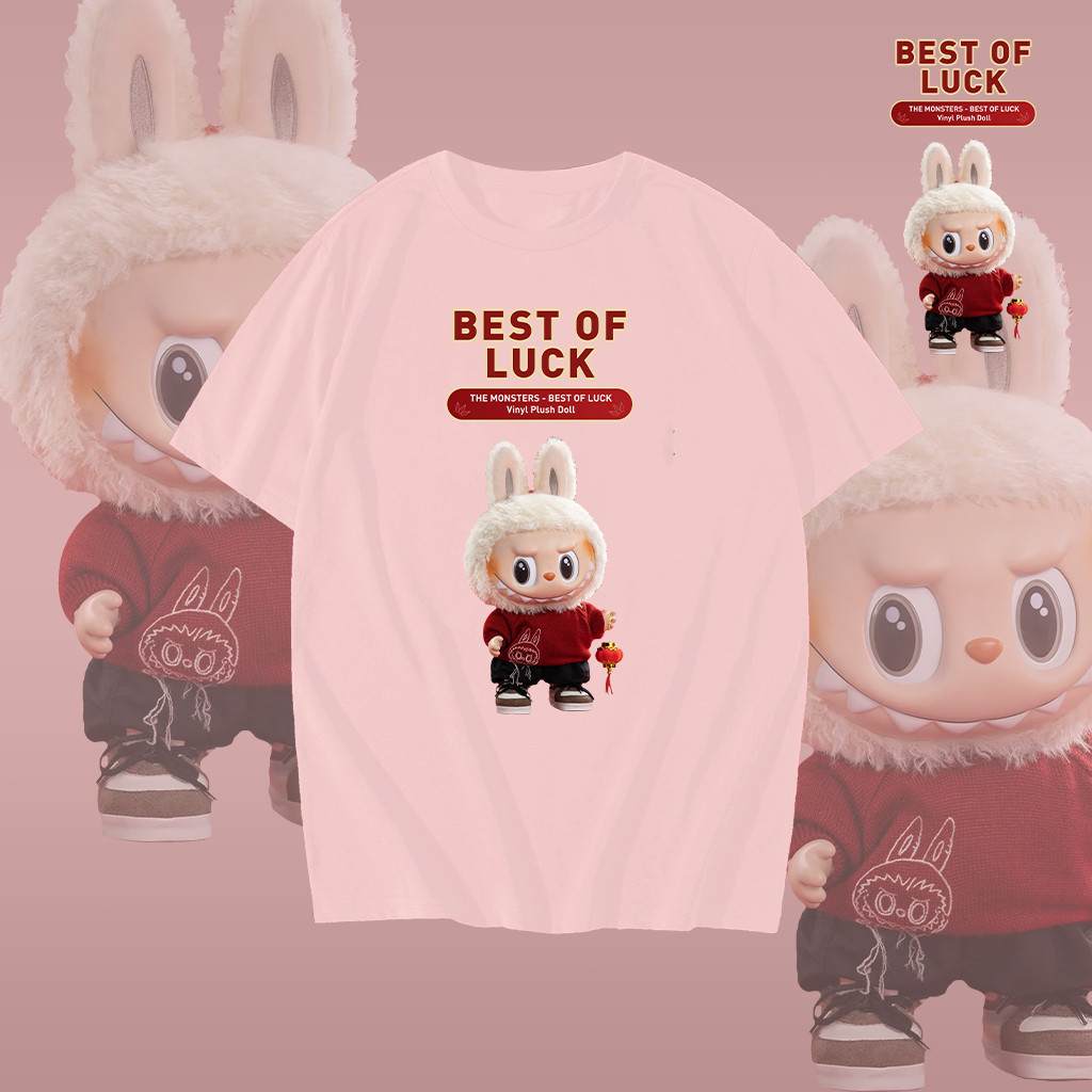 Labubu Pop Mart T-shirt NO.37 Cotton 1 Fabric Can Be Worn By Both Men ...