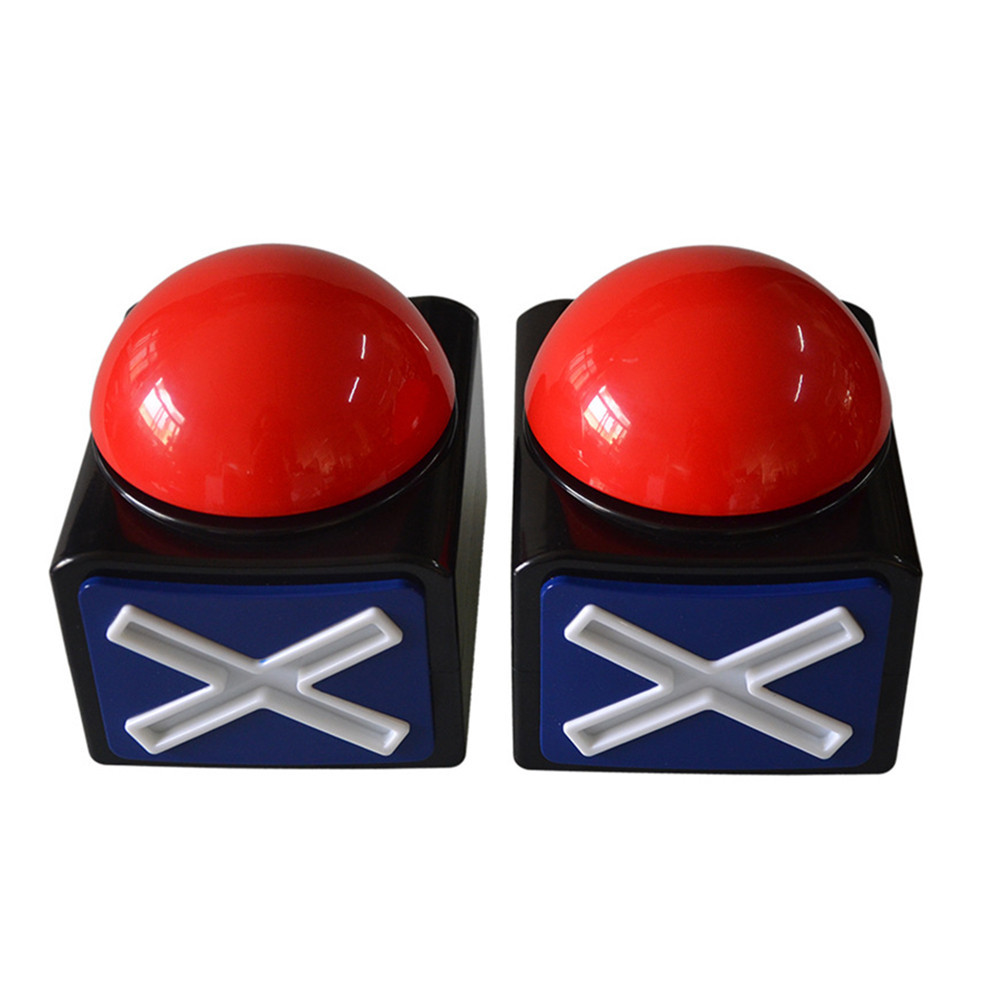 Red Quiz Buzzer with Sound and Light Game Play Botton for Contest ...