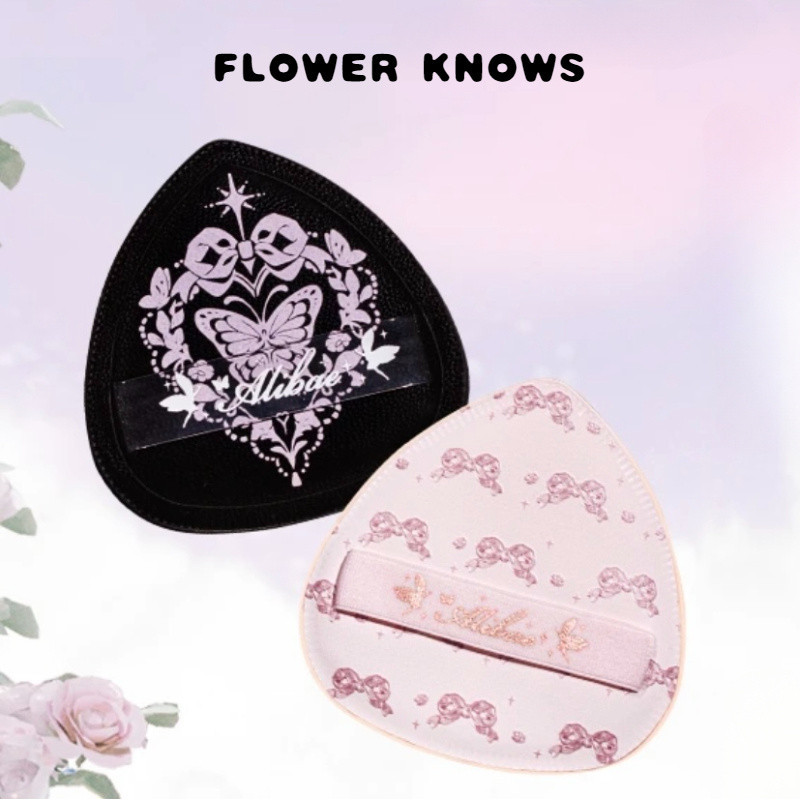 FLOWER KNOWS Powder Puff Cushion Powder Puff Midsummer Night Concealer ...
