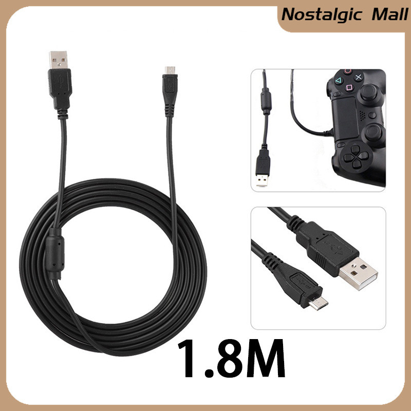 PlayStation 4 USB Data Charging Cable For Sony PS4/Slim/PS4 Pro Game ...