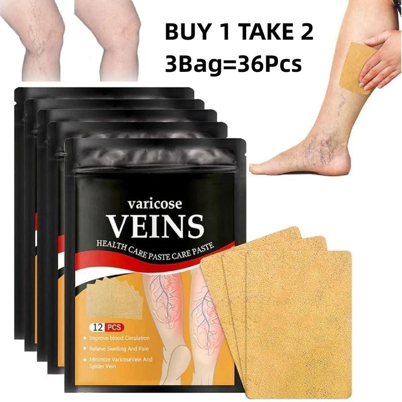 BUY 1 TAKE 2=36PCS 12Pcs/pack varicose vein patch Heat Patches | Shopee ...
