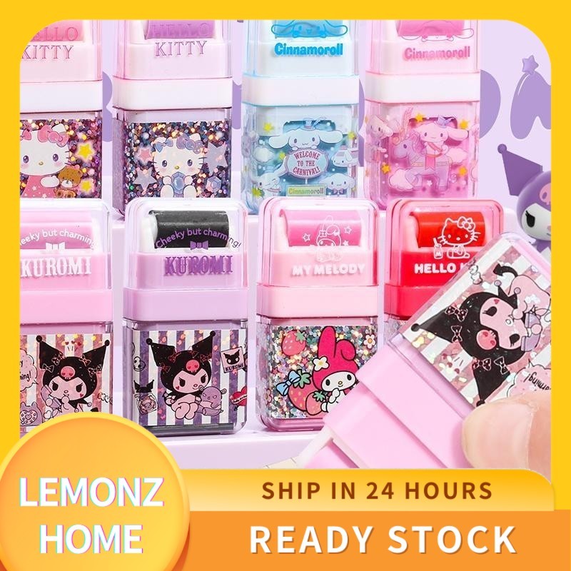 Sanrio Family Kuromi Kids Eraser Stationery Kawaii Cute Wipe Clean ...